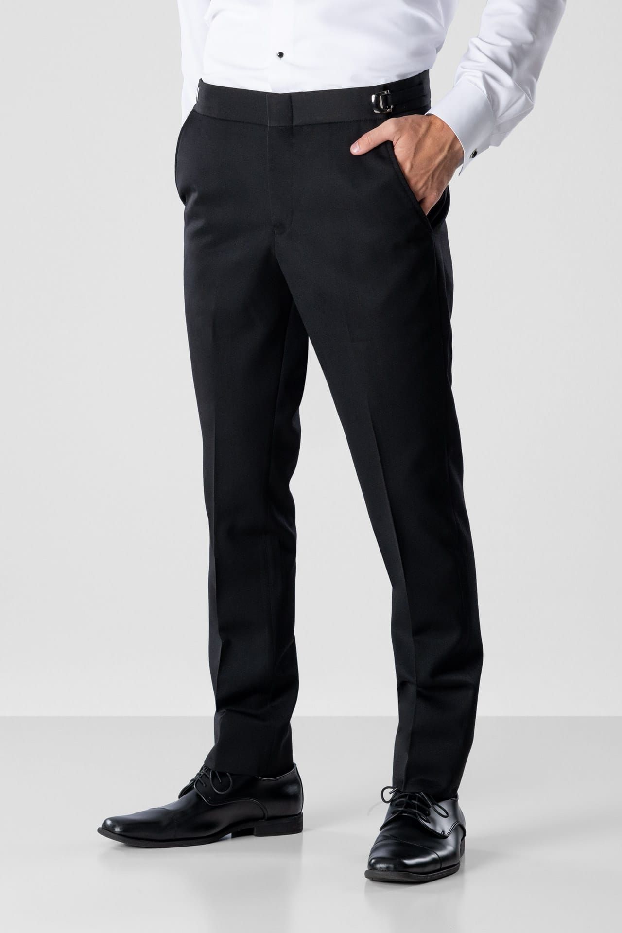 Slim Fit Black Berkeley Pants | Jim's Formal Wear